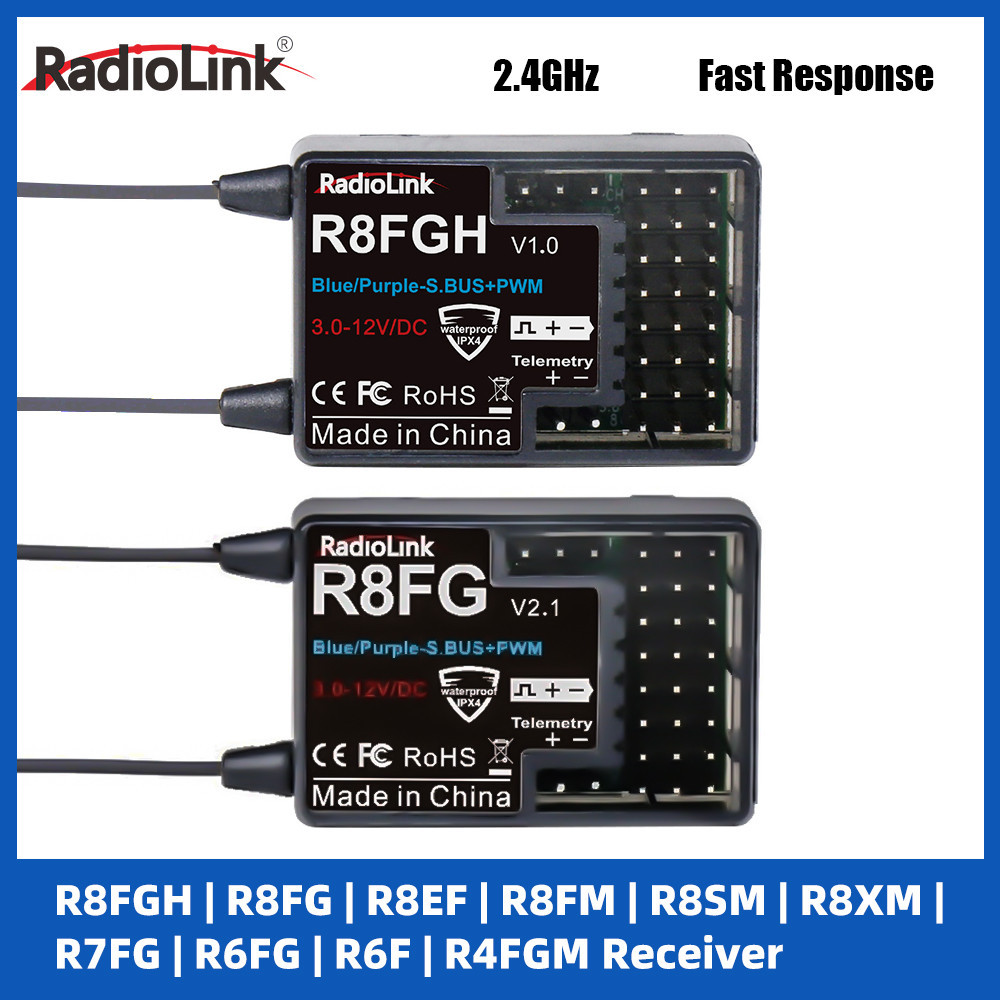 RadioLink RC Receiver R8FGH R8FG R8EF R8FM R8SM R8XM R7FG R6FG R6F ...
