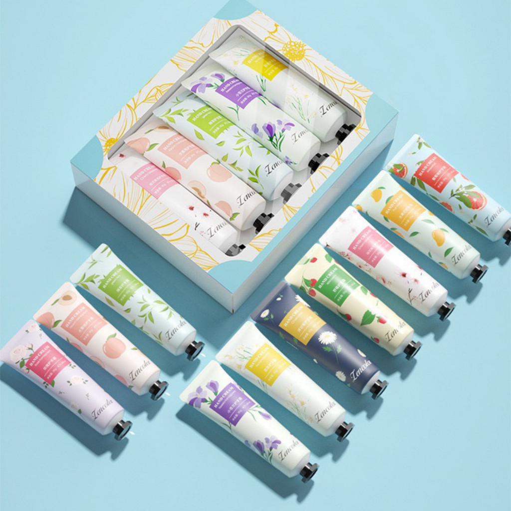 [Genuine] - Lencolor soft and smooth hand cream to moisturizing whiten ...