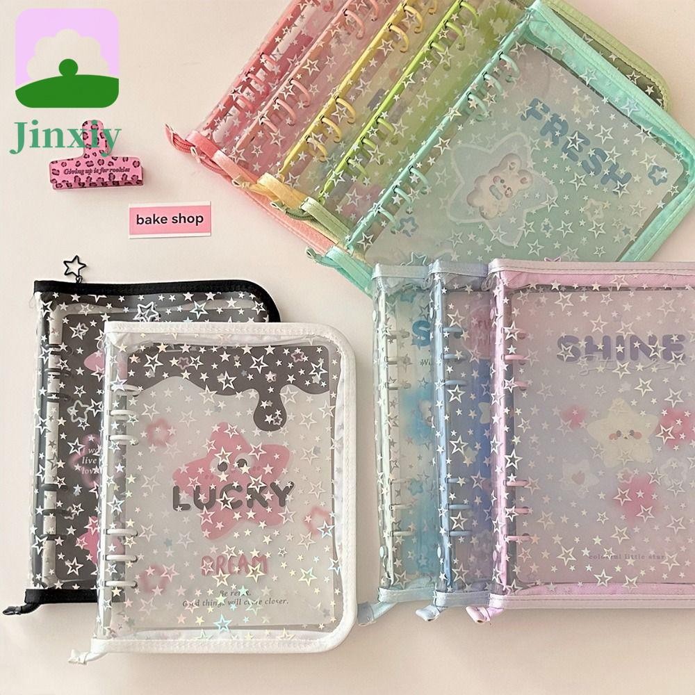 JINXIY Binder Photo Album Cover, A5 Korea Style Photocard Holder ...