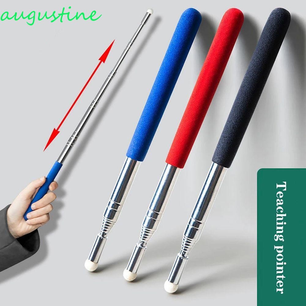 AUGUSTINE Teachers Pointer Stick Stationery 1M Telescopic Felt Head ...