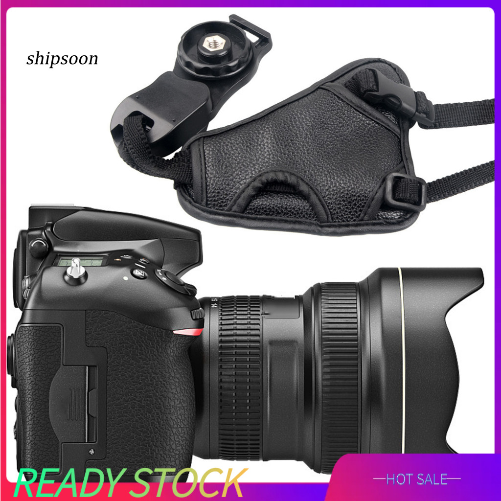 SN One-handed Operation Camera Handle Adjustable Camera Hand Strap ...