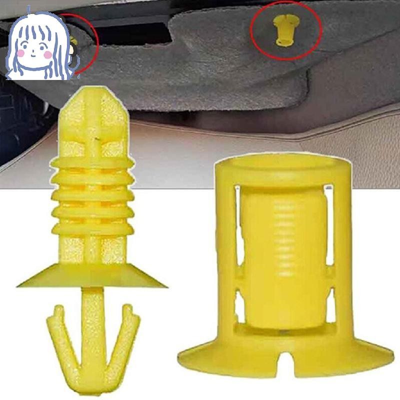 Front Dash Insulator Fastener Clip Copilot Fuse Box Cover Plate Clips ...