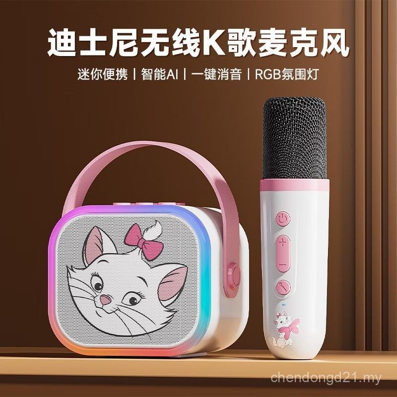 Disney Wireless k-Song Audio Microphone Integrated Microphone Sound ...