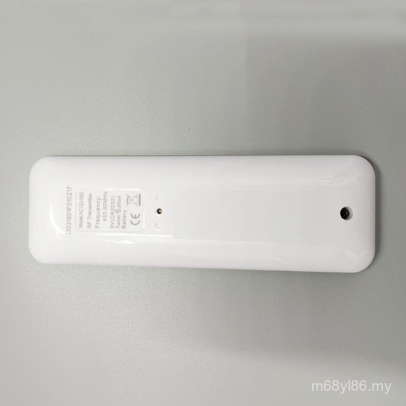 Tirai Elektrik Kongao Kawalan Jauh Pegang Tangan AC123 Kawalan Tunggal ...