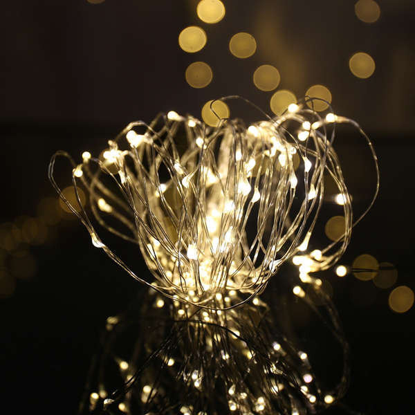 lampu lip lap solar lampu kelip kelip raya Lampu tembaga LED, sejambak ...