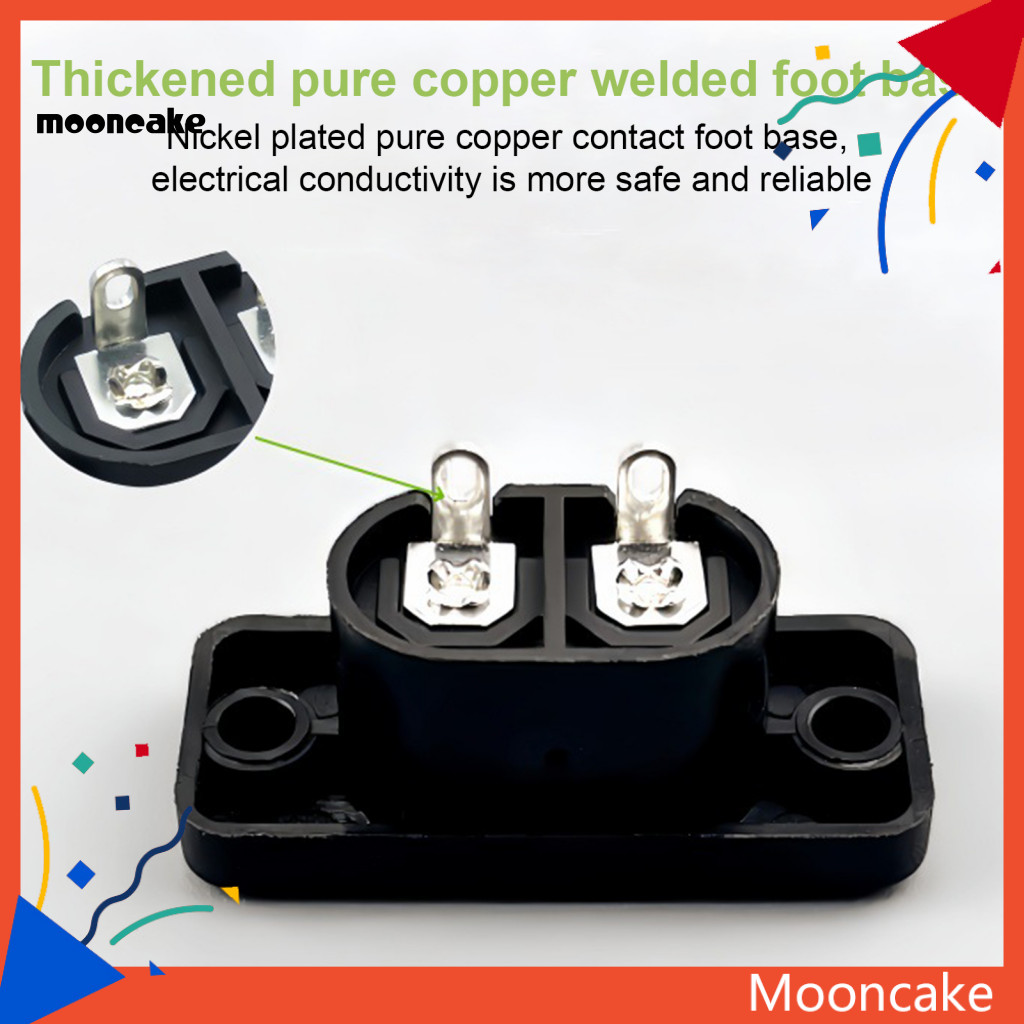 Moon* Removable C8 Male Power Socket Flexible Power Socket Design 8 ...