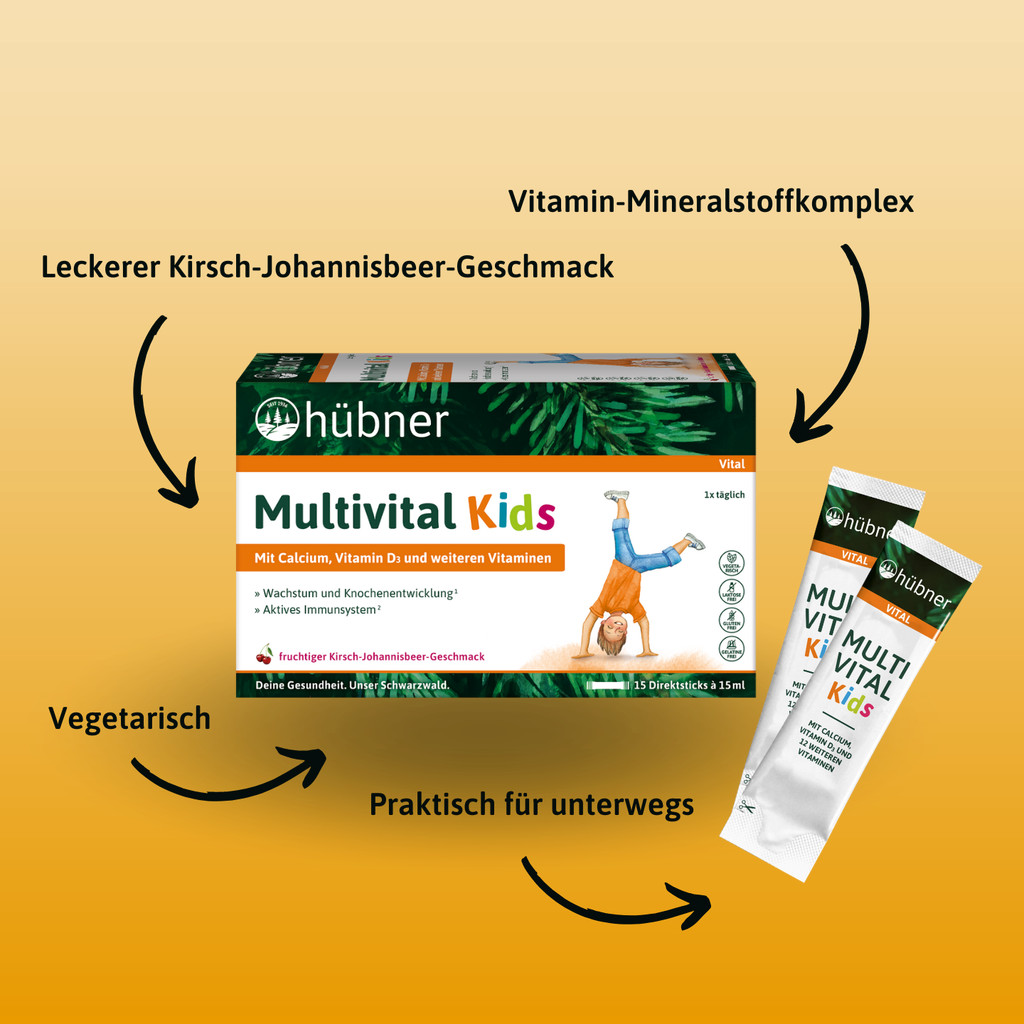 (Bill photo below) Multivital Kids Hubner Germany Height Increasing ...