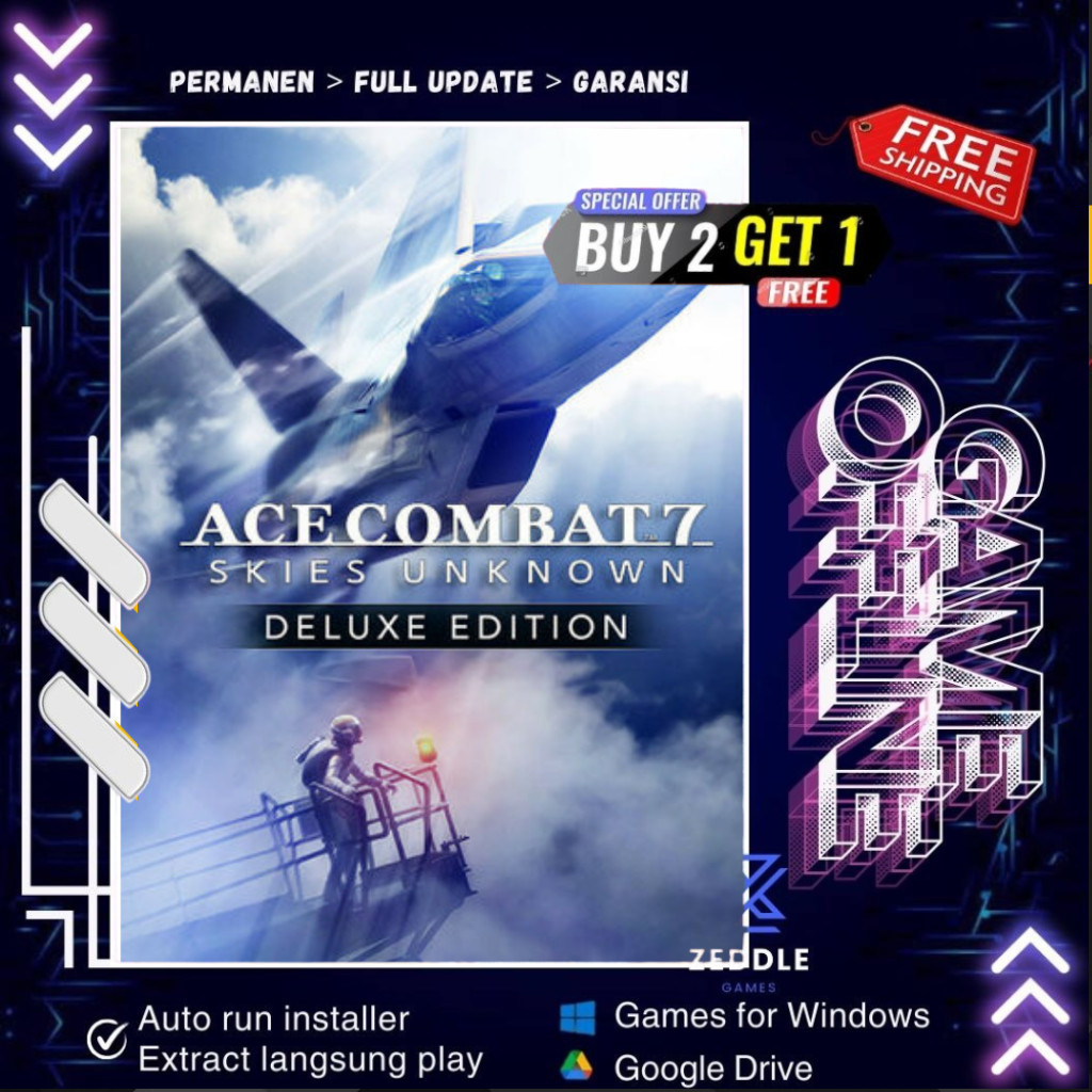 Ace COMBAT 7 UNKNOWN DELUXE EDITION SKIES - PC GAME - LAPTOP GAME - PC ...