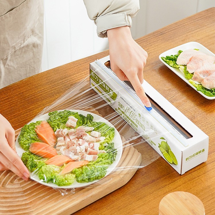 Japan sp sauce Plastic Wrap Box Food Plastic Wrap Roll Packaging ...