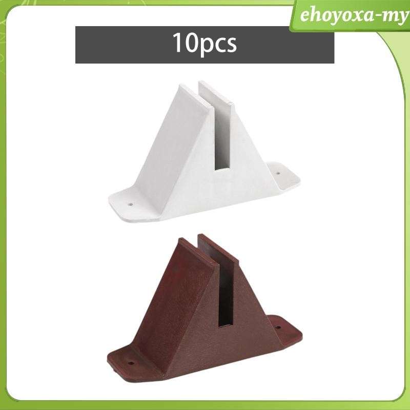 [EhoyoxaMY] 10Pcs Fence Feet Gate Support Nonslip Gate Panels ...