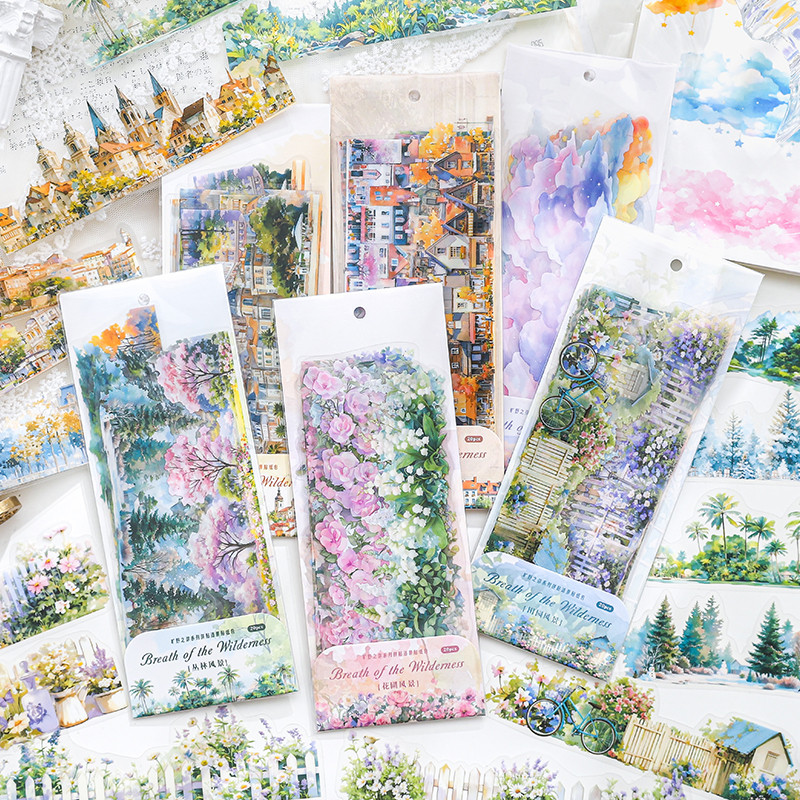 ENWEI 20 Pcs [Emptiness and Solitude Series] Retro Instagram style ...
