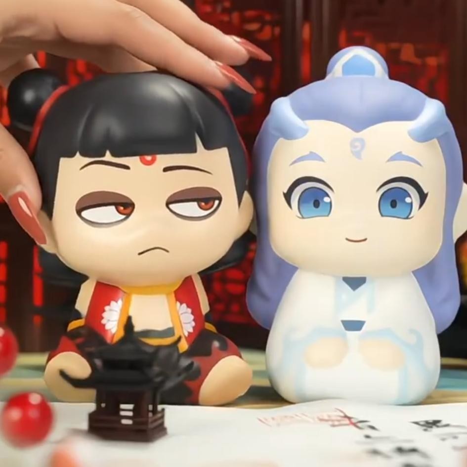 哪吒2之魔童闹海周边Q玩慢回弹解压捏捏乐Nezha/Natra Squishy Child Toy Stress Relief ...