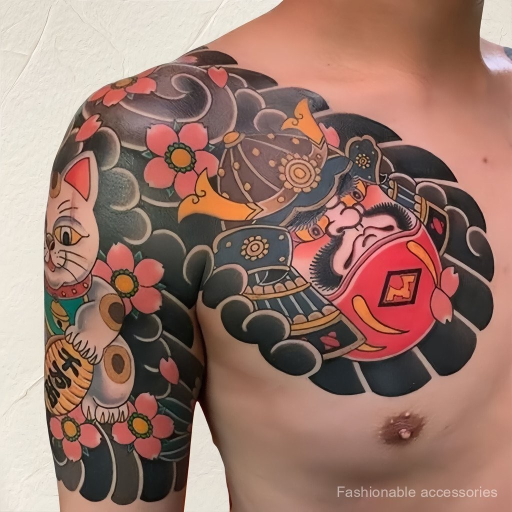 Herbal Tattoo Fake Tattoo Male Female Tattoo Sticker Japanese Style ...