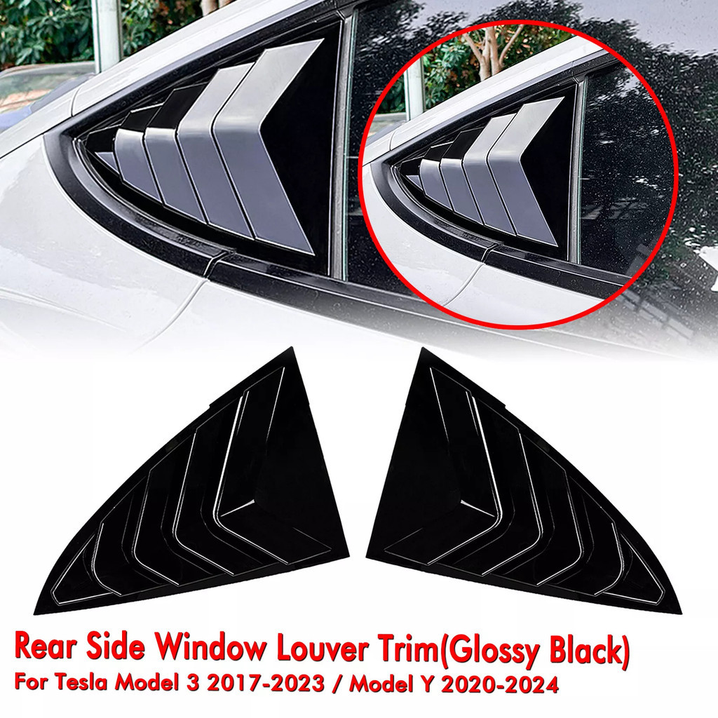 Car Rear Window Shutter Cover Spoiler For Tesla Model 3 2017-2023 Model ...