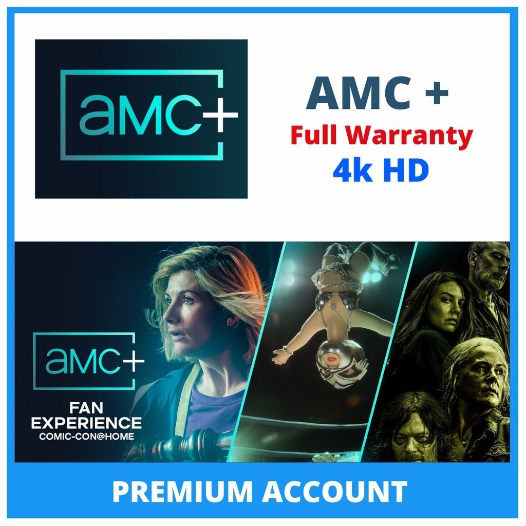AMC Plus Premium Account Shared Account Full Warranty | Shopee Malaysia
