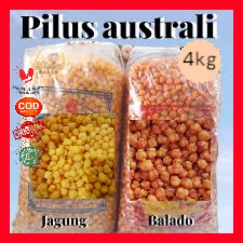 Pilus jagung Rasa pedas manis/ Original /harga borong untuk satu bal ...
