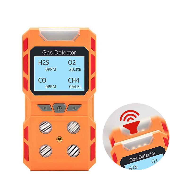 4 in 1 Gas Detector EX H2S CO O2 Portable Gas Leak Detector ...