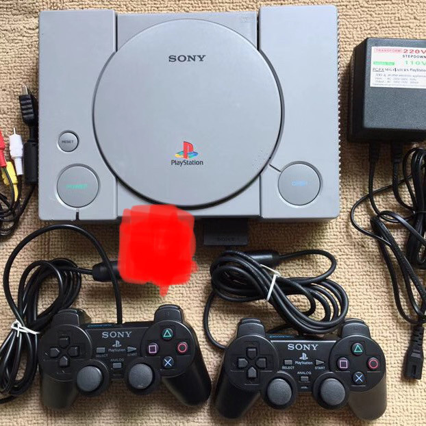 Original PS1 Game Console PS Console Reading Disc Smooth Not Stuck in a ...