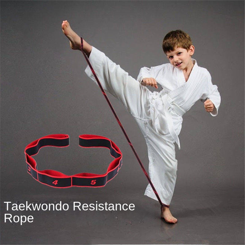 Taekwondo Training Equipment Resistance Band Training Kick Leg Elastic ...