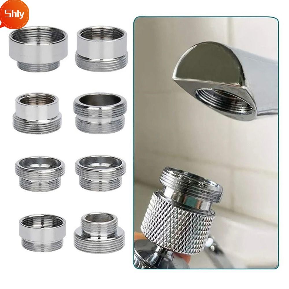 SHLY Faucet water filter, Copper Washer Faucet Adapter Set, Bathroom ...