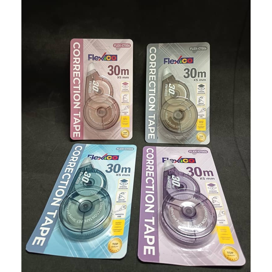 Flexico Correction Tape ( 5mm x 30M ) | Shopee Malaysia