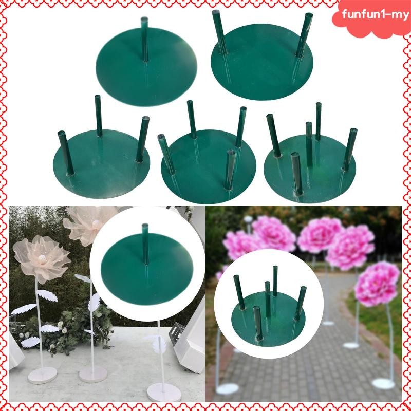 [FunfuneeMY] Flower Pole Display Stand Base Flower Holder Rack Heavy ...
