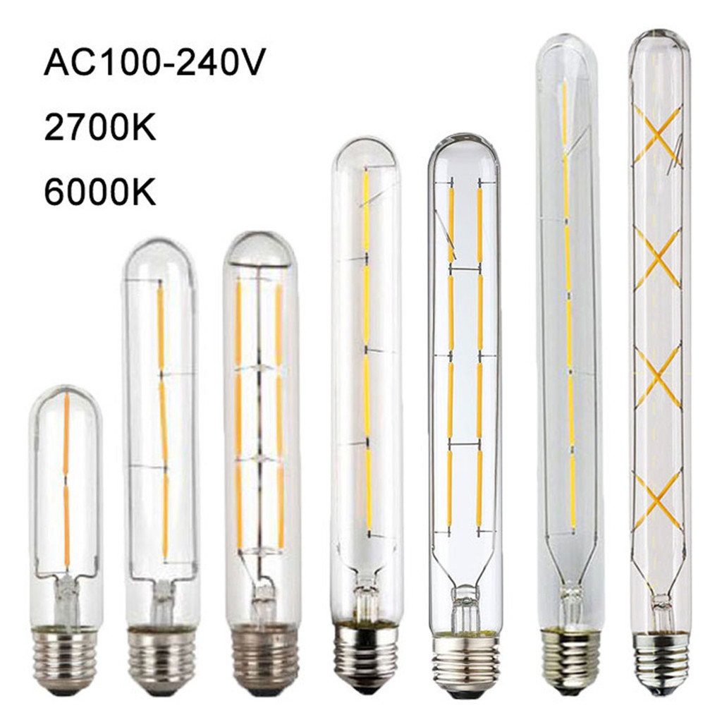 240V 2700K LED Filament Light Bulb Tubular Edison Bulbs T185 T225 T300 ...
