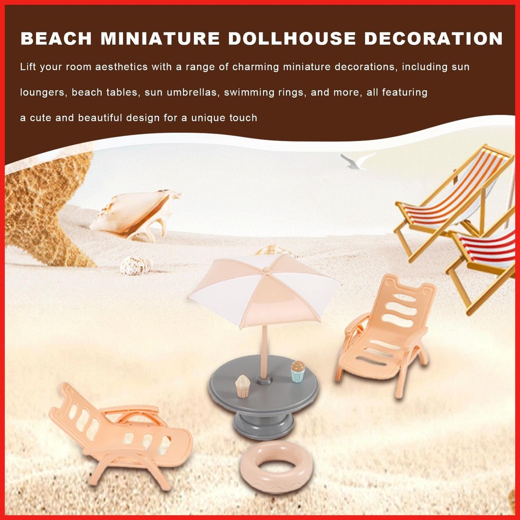 Beach Decorations for Home Cute Table Centerpiece Decor Beach Umbrella ...