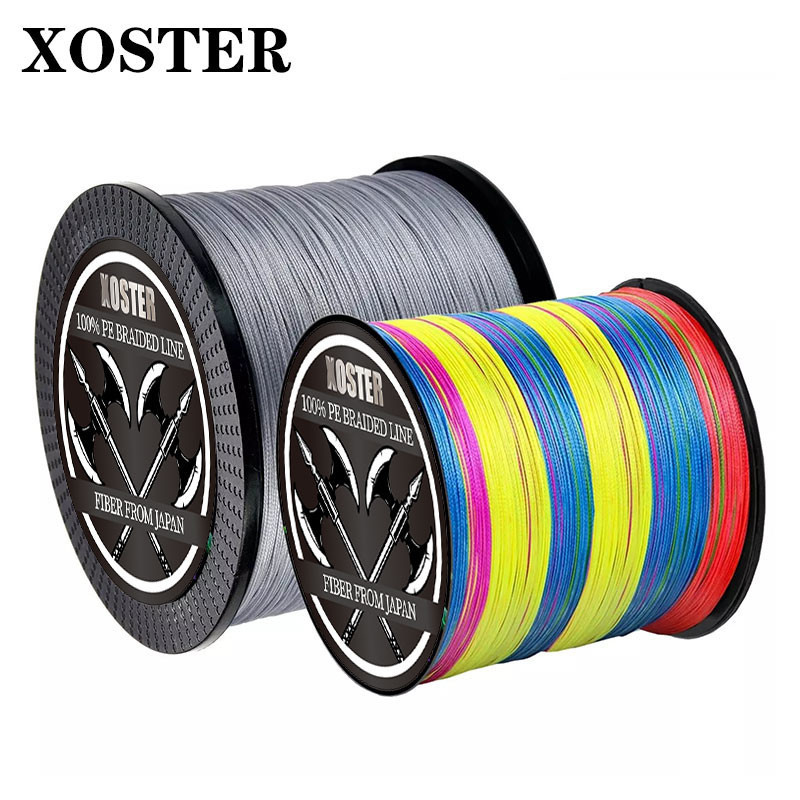 Xoster fishing rope 1000m 500m 300m PE fishing line x8 bass trout ...