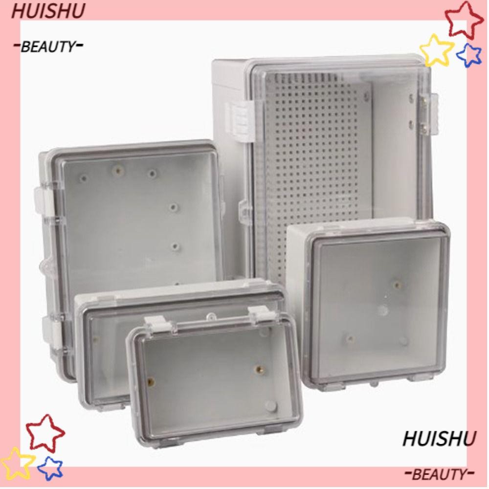 HUISHU Electrical Junction Box, IP67 White Outdoor Sealed Switch Power ...