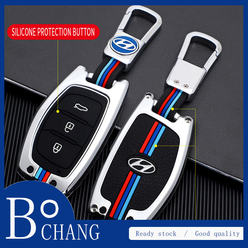 For Hyundai Accent Eon Getz Reina Grace Remote Key Case Cover Metal ...