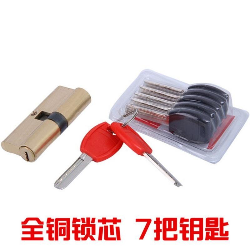 Joy All Copper Anti-theft Door Lock Cylinder Lock with Pure Copper ABC ...