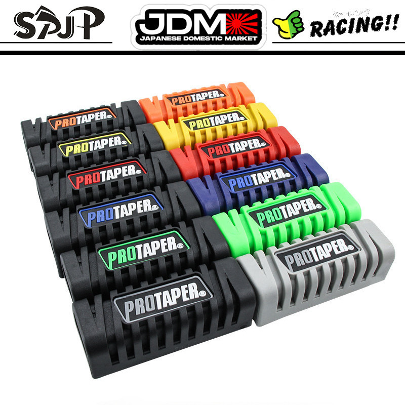 Motorcycle Universal Nonslip Front Footrest Pedal Foot Peg Footpeg ...