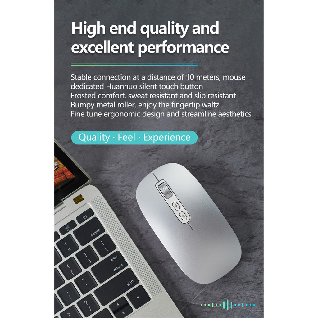 AI Smart Voice Mouse Speech to Text Mouse Rechargeable 2.4G Wireless ...