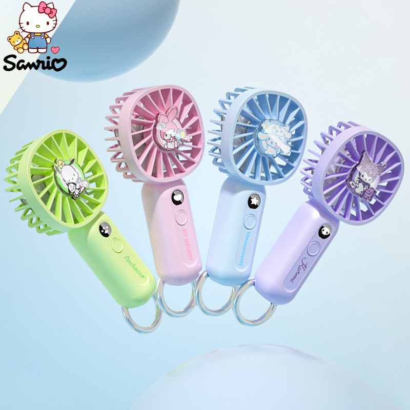 Sanrio Fan Cinnamoroll Usb Fan Portable Mini Kuromi Hand Fans ...