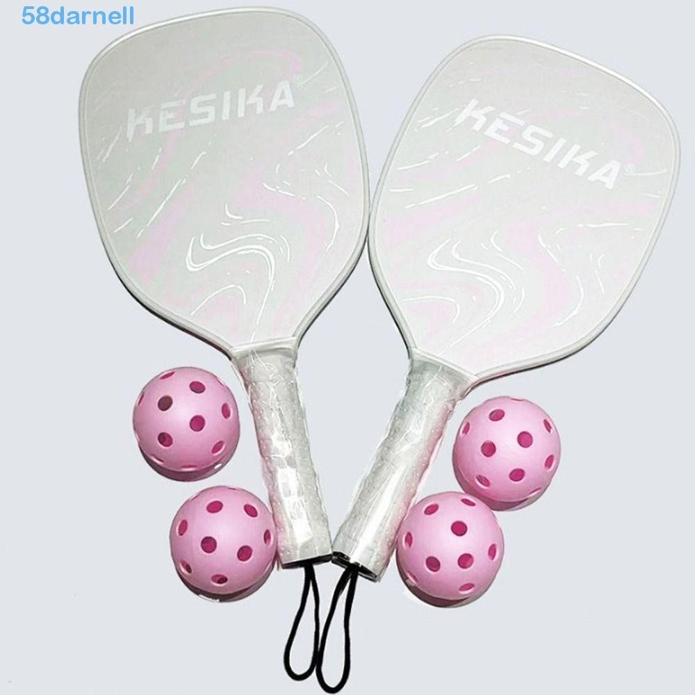 DARNELL Pickle Ball Racket, Beginner Wooden Pickleball Paddles, Durable ...