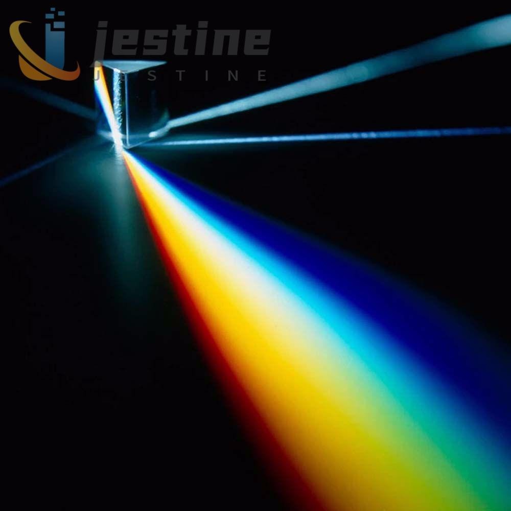 JESTINE Rainbow Prisma Learning Educational Toys Home Decor Triangular ...
