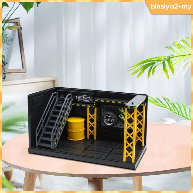 [BlesiyaedMY] DIY Parking Lot with Lights Model Storage Parking Lot for ...