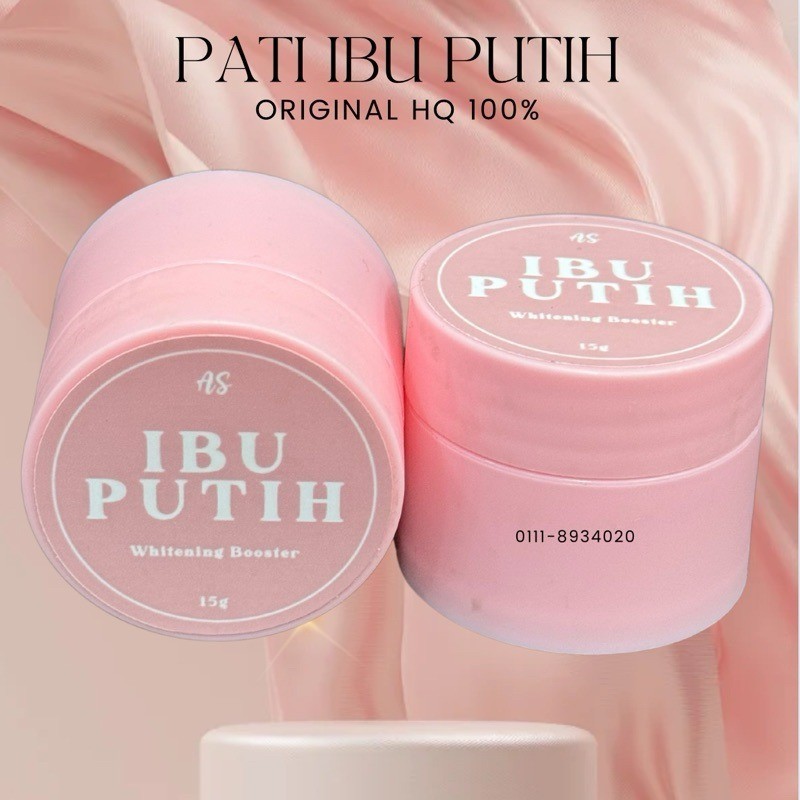 PATI IBU PUTIH / BLANCHING CREAM ORIGINAL 15 gram / IBU PUTIH 15g ...