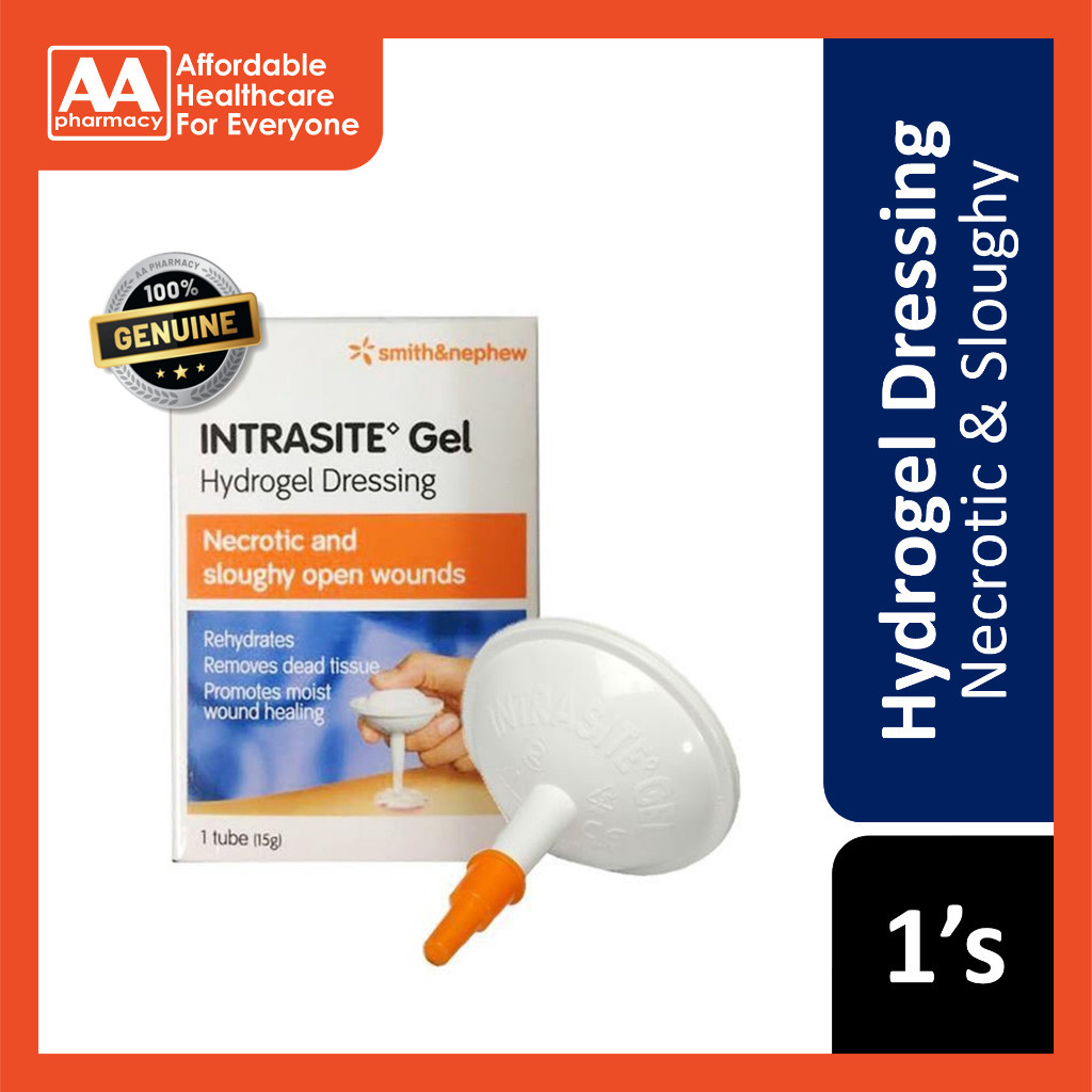Smith and Nephew Intrasite Gel Hydrogel Wound Dressing 15g | Shopee ...