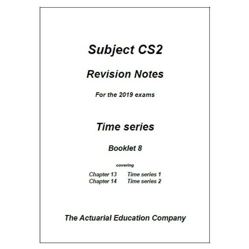 IFoA Acted CMP Revision notes | Shopee Malaysia