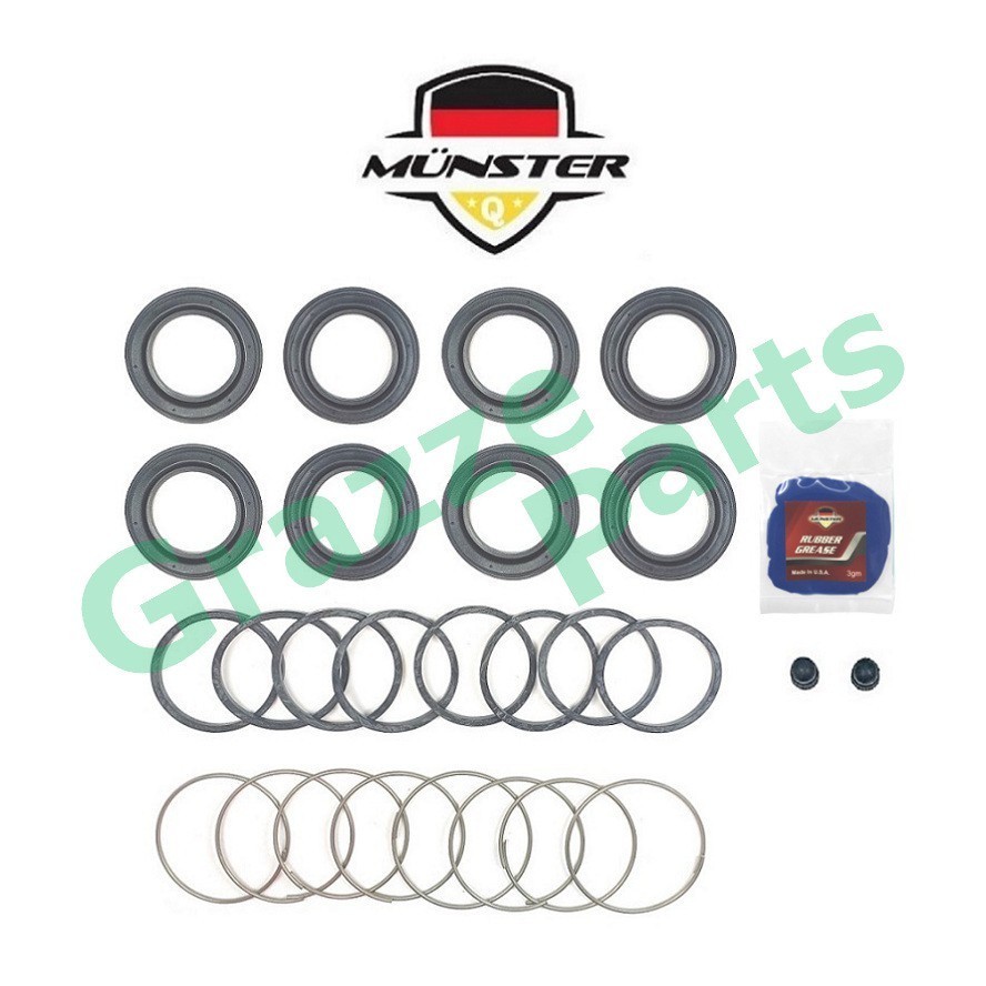 Münster Disc Brake Caliper Repair Kit Front for 04479-35040X - 45.5mm ...