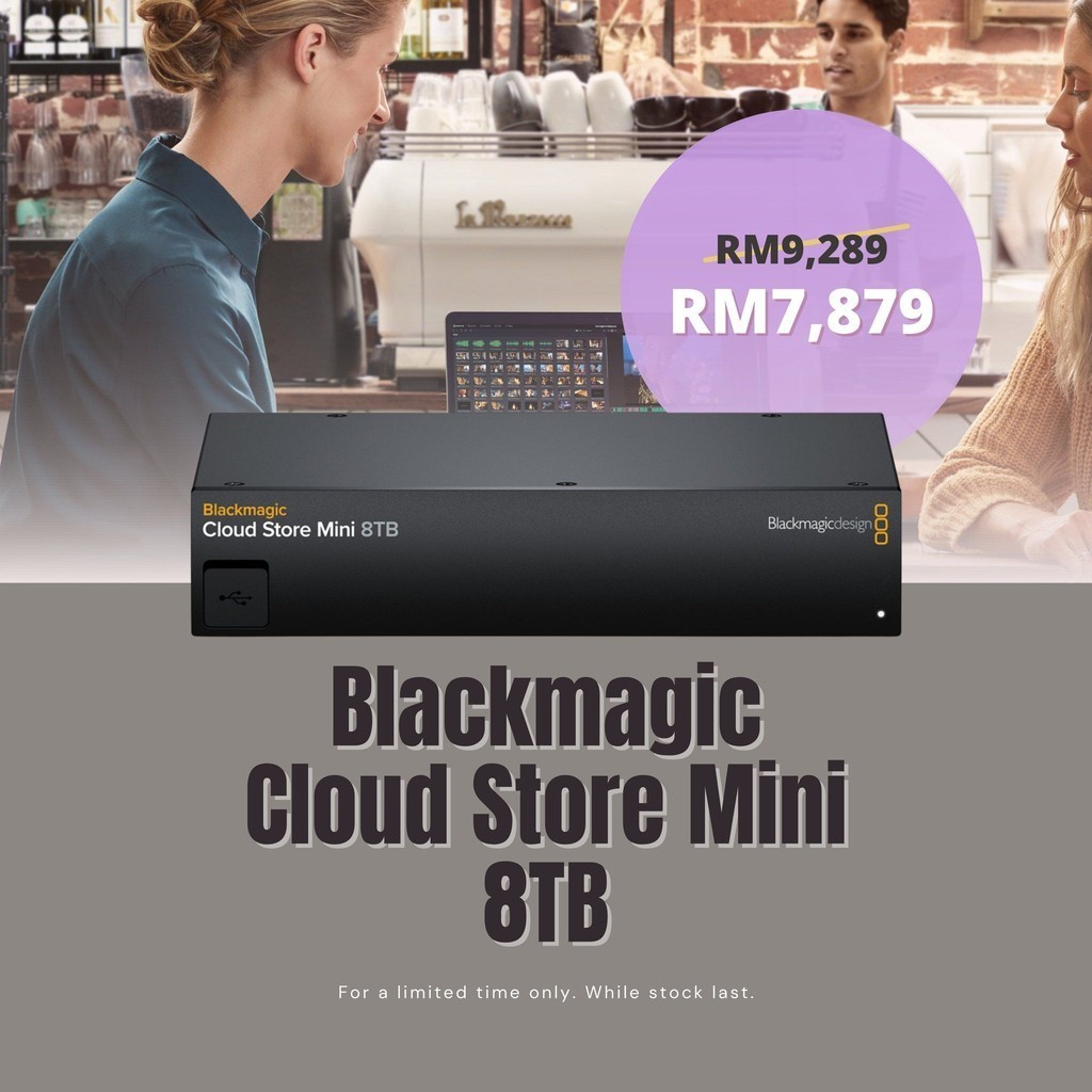 (Pre-order) Blackmagic Design Cloud Store Mini (8TB) | Shopee Malaysia