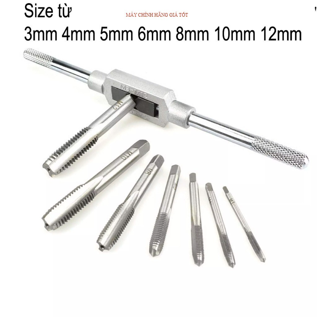 Taro set to create internal screw threads 8 Piece Genuine product ...