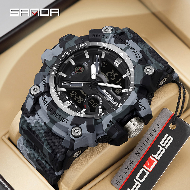 Sanda Fashion City Outdoor Waterproof Sports Military Camo Multi ...