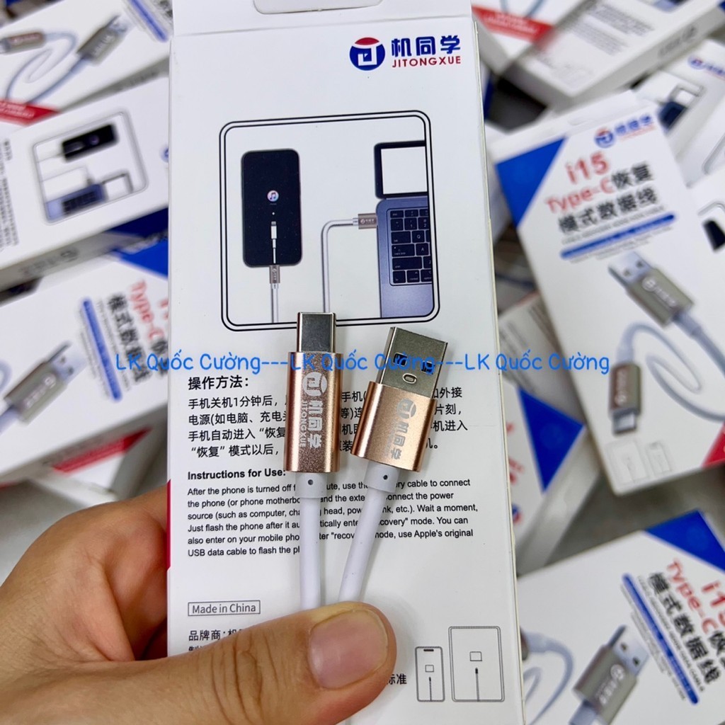 Just arrived iData Jitongxue i15 Type-C Cable/ take the device to ...