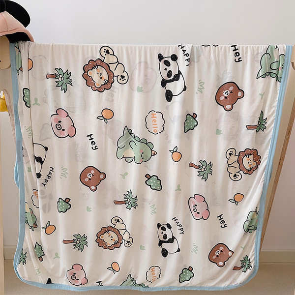 Children s summer cool quilt baby blanket kindergarten nap air conditioner quilt small blanket ...