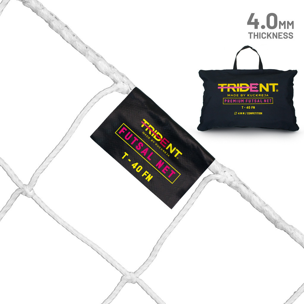 Trident T-40 FN Futsal Net (White) | Shopee Malaysia