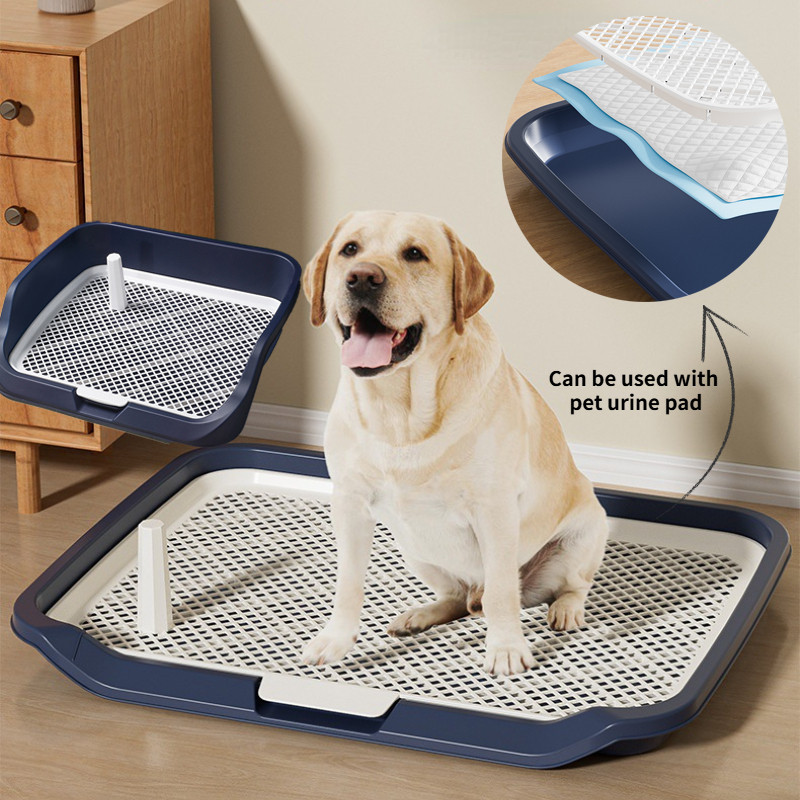 Dog Potty Tray Pet Toilet Dog Training Potty Dog Toilet with Stand ...