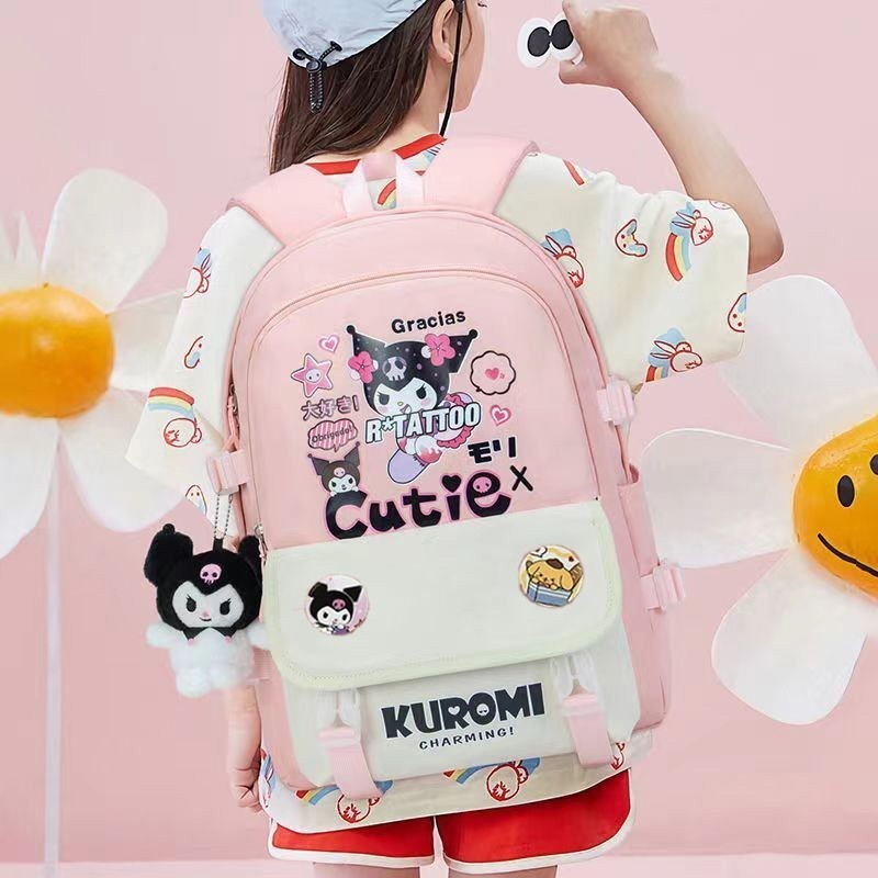 Kuromi backpack for girls backpack for third to sixth grade cute ...